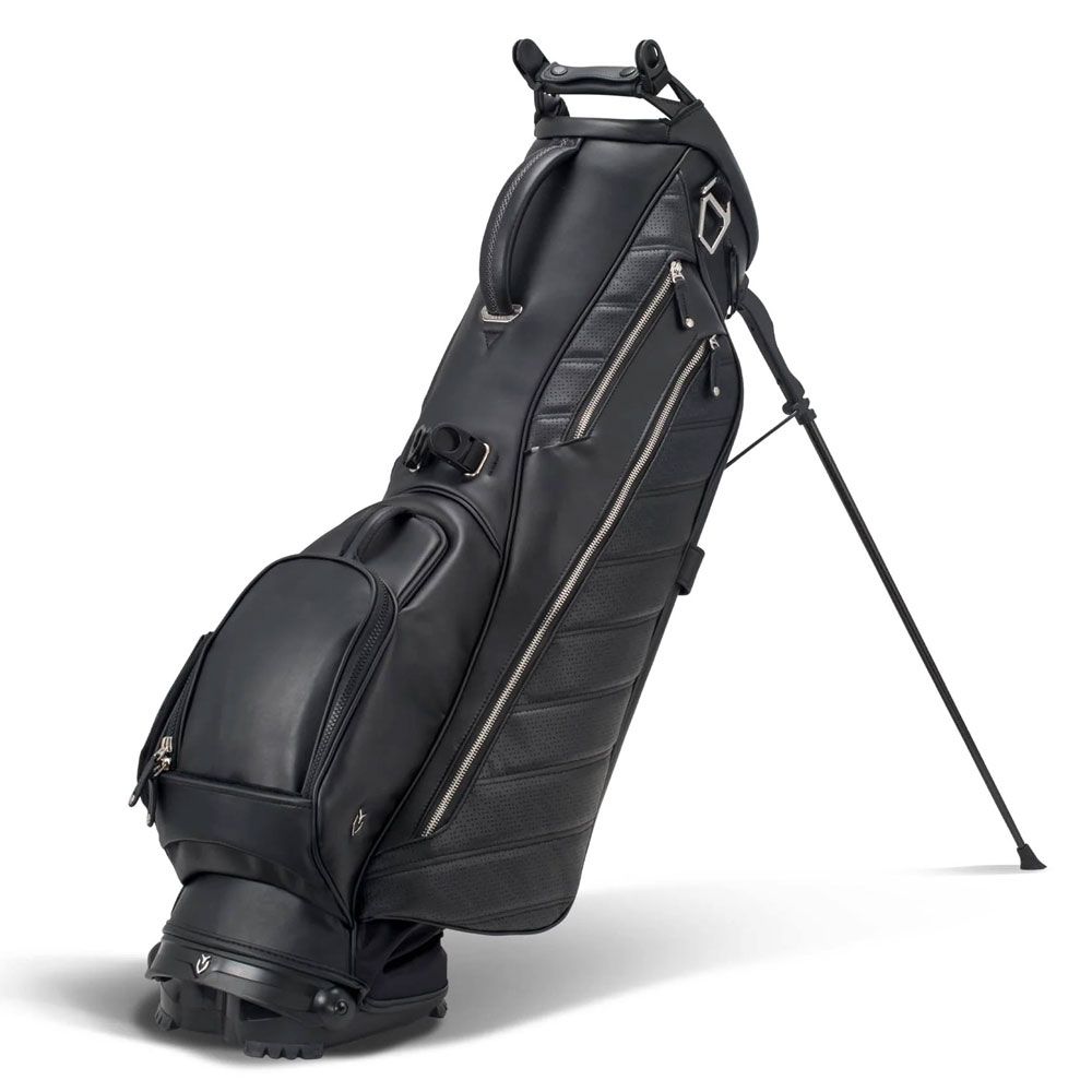 Vessel VLS LUX Stand Bag Perforated Black | Silvermere Golf